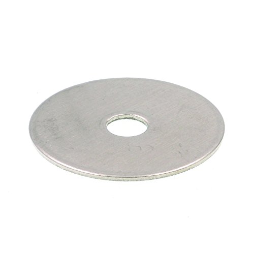 Prime-Line 9081222 Fender Washers, 1/8 In. X 1 In. OD, Grade 18-8 Stainless Steel (25 Pack)