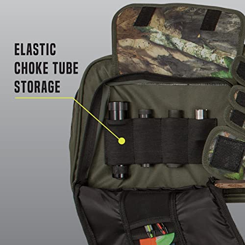 Allen Company Gear Fit Pursuit Shocker Turkey Shotgun Case, 52", Mossy Oak Obsession, Gray/White/Red (954-52)