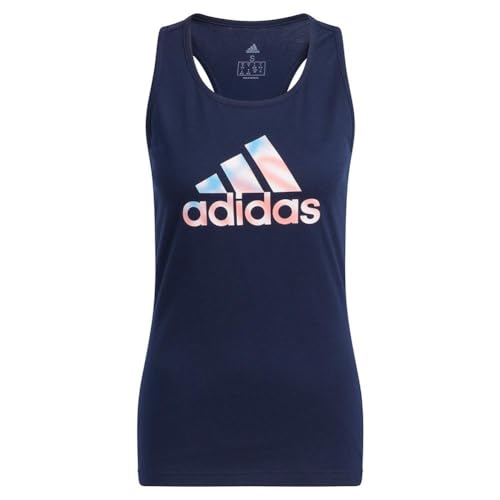 adidas Women's Americana Graphic Tank Top, Collegiate Navy Large