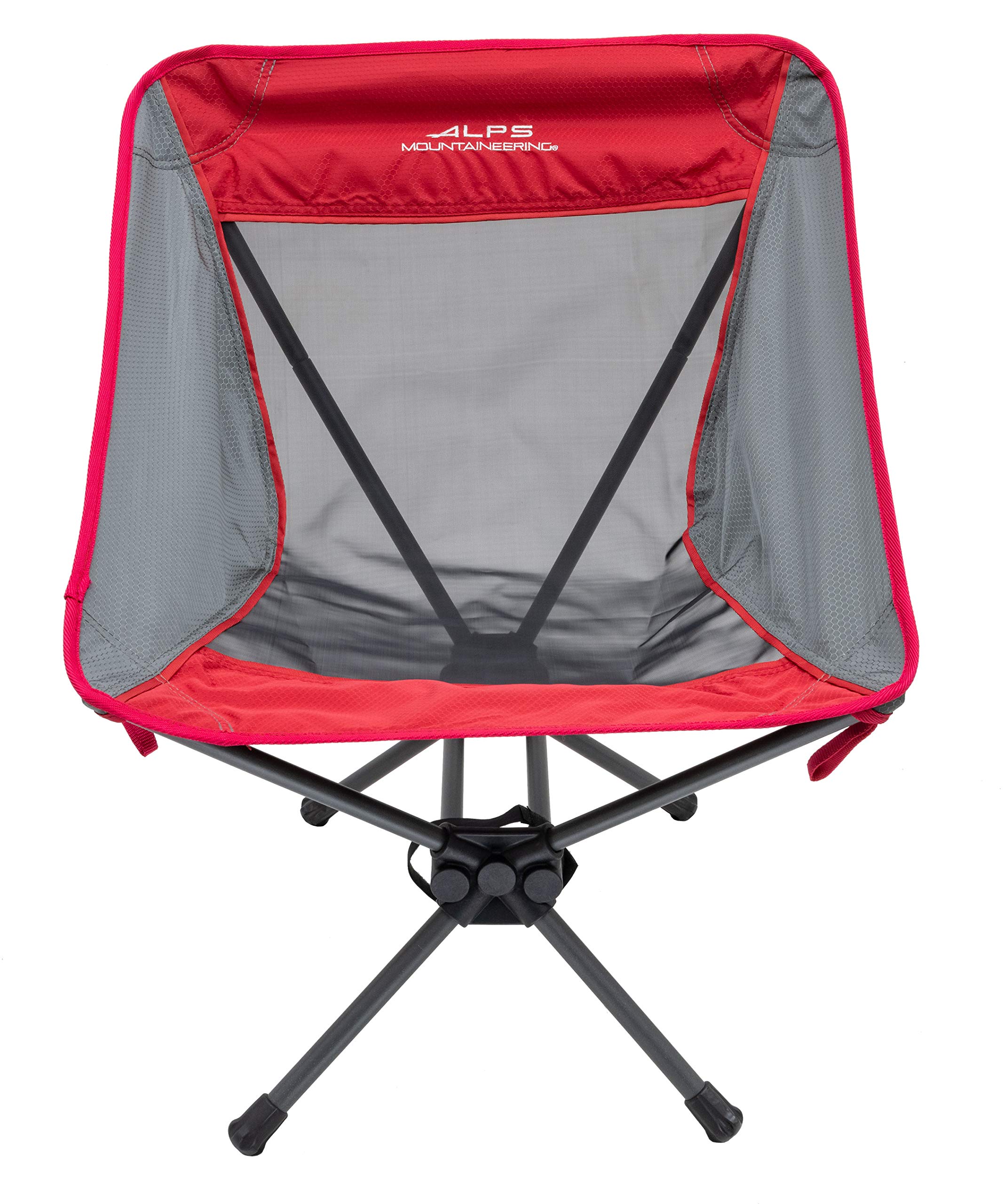 ALPS Mountaineering Simmer Camping Chair, One Size, Salsa/Charcoal