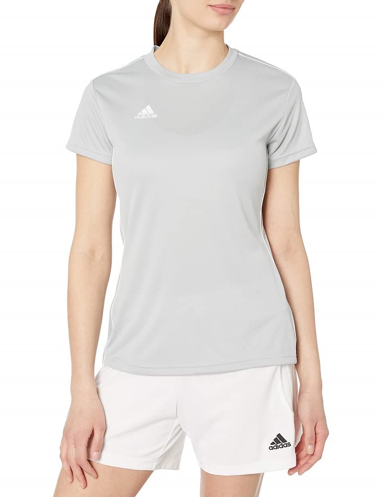 adidas Women's Core 18 AEROREADY Primegreen Regular Fit Soccer Short Sleeve Jersey