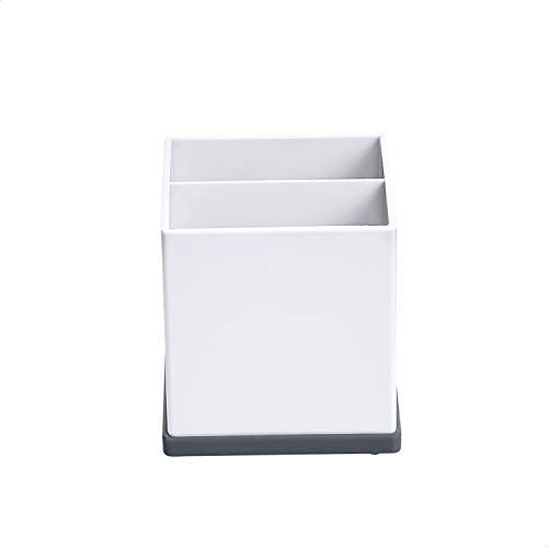 Amazon Basics Pen Organizer - Grey and White