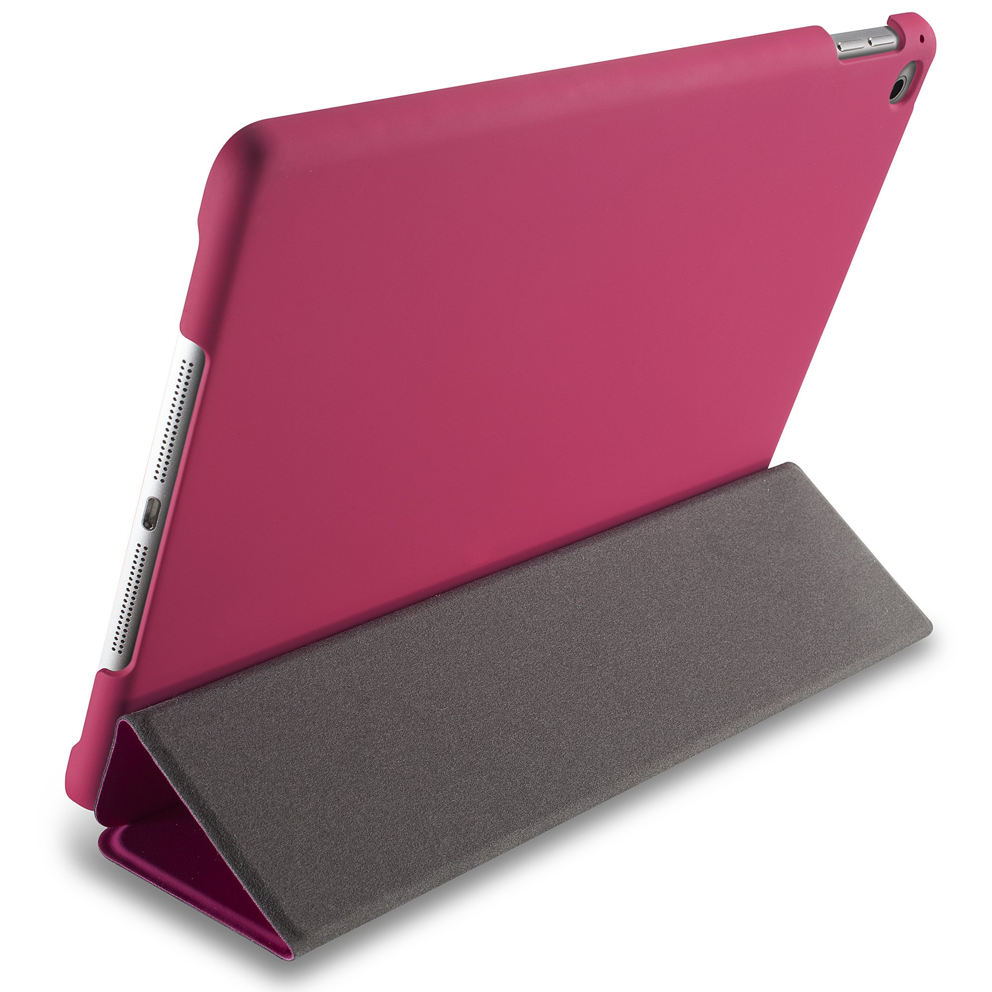INVELLOP iPad Mini 4 case, Hot Pink [Slim Fit] Case Cover for Apple iPad Mini 4 (2015 Release) (Fits ONLY iPad Mini 4th Generation) (Hot Pink)
