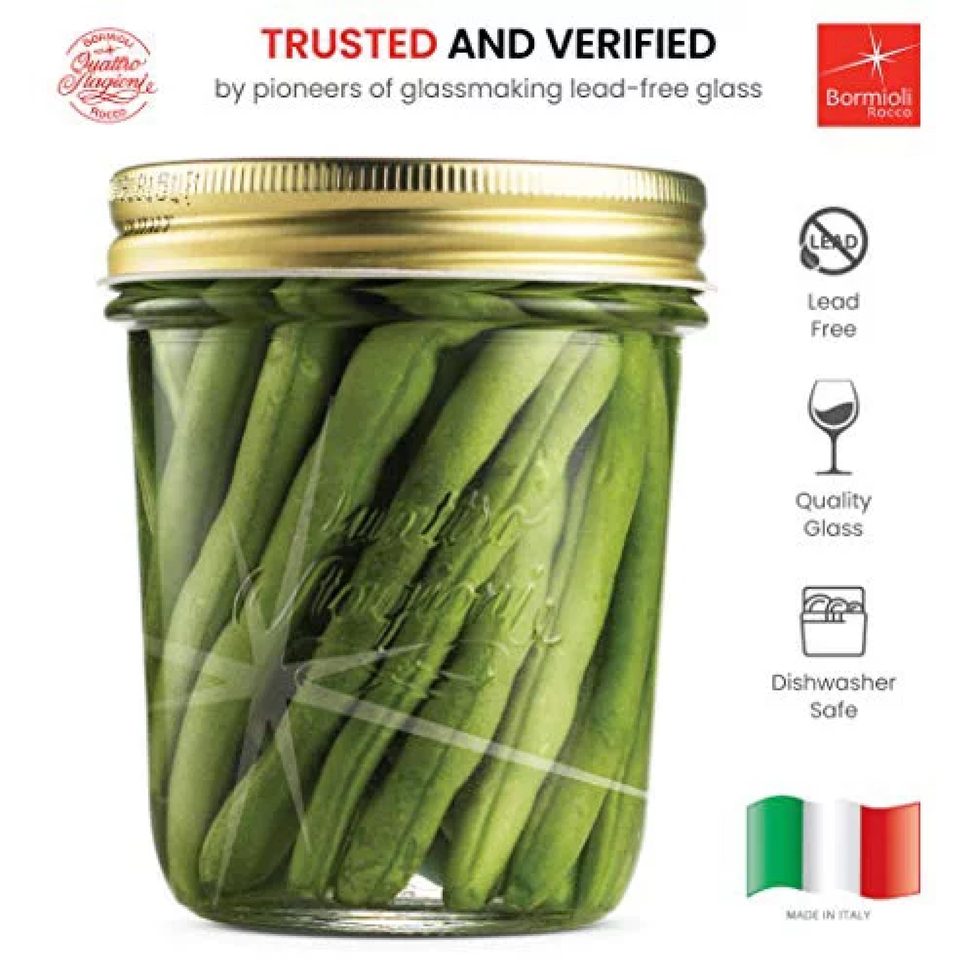 Bormioli Rocco Quattro Stagioni Pot,Transparent