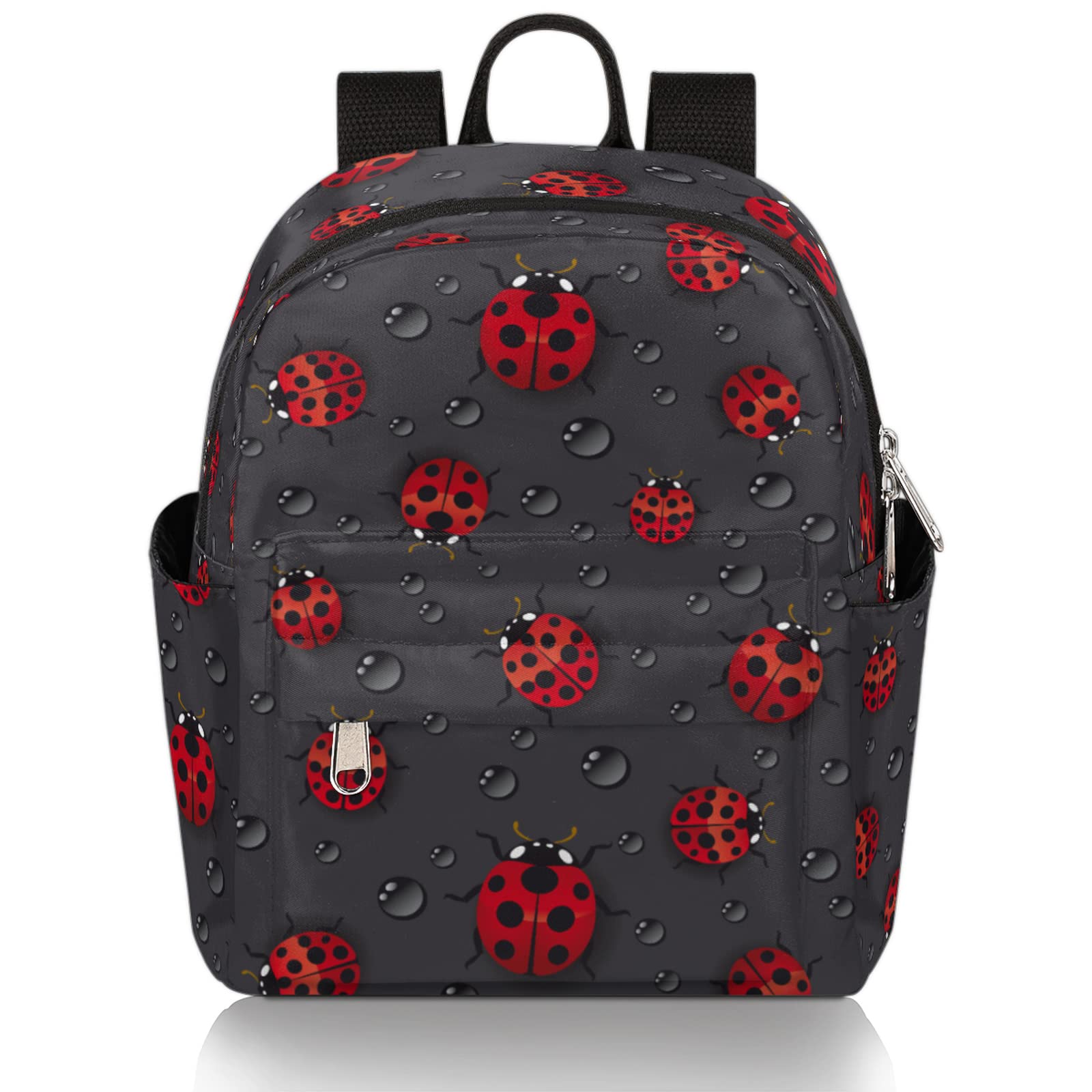 Animal Ladybug Mini Backpack Purse for Women, Small Fashion Daypack, Casual Lightweight Bag