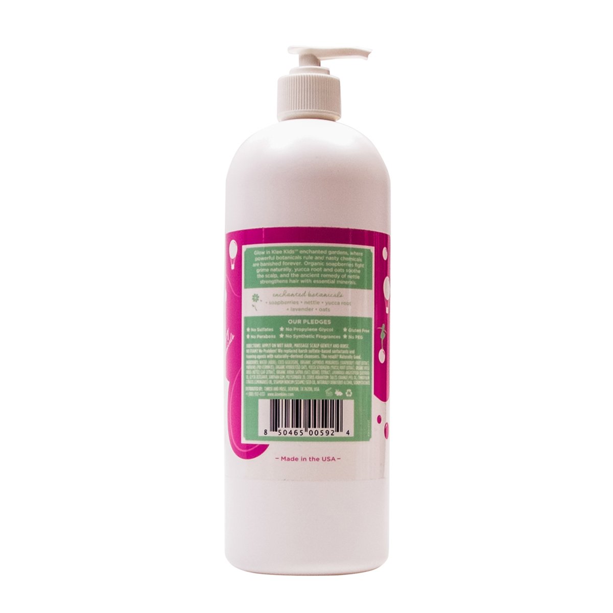 Luna Star Naturals Klee Kids Enchanted Shampoo with Nettle and Yucca Root, 32 Ounce