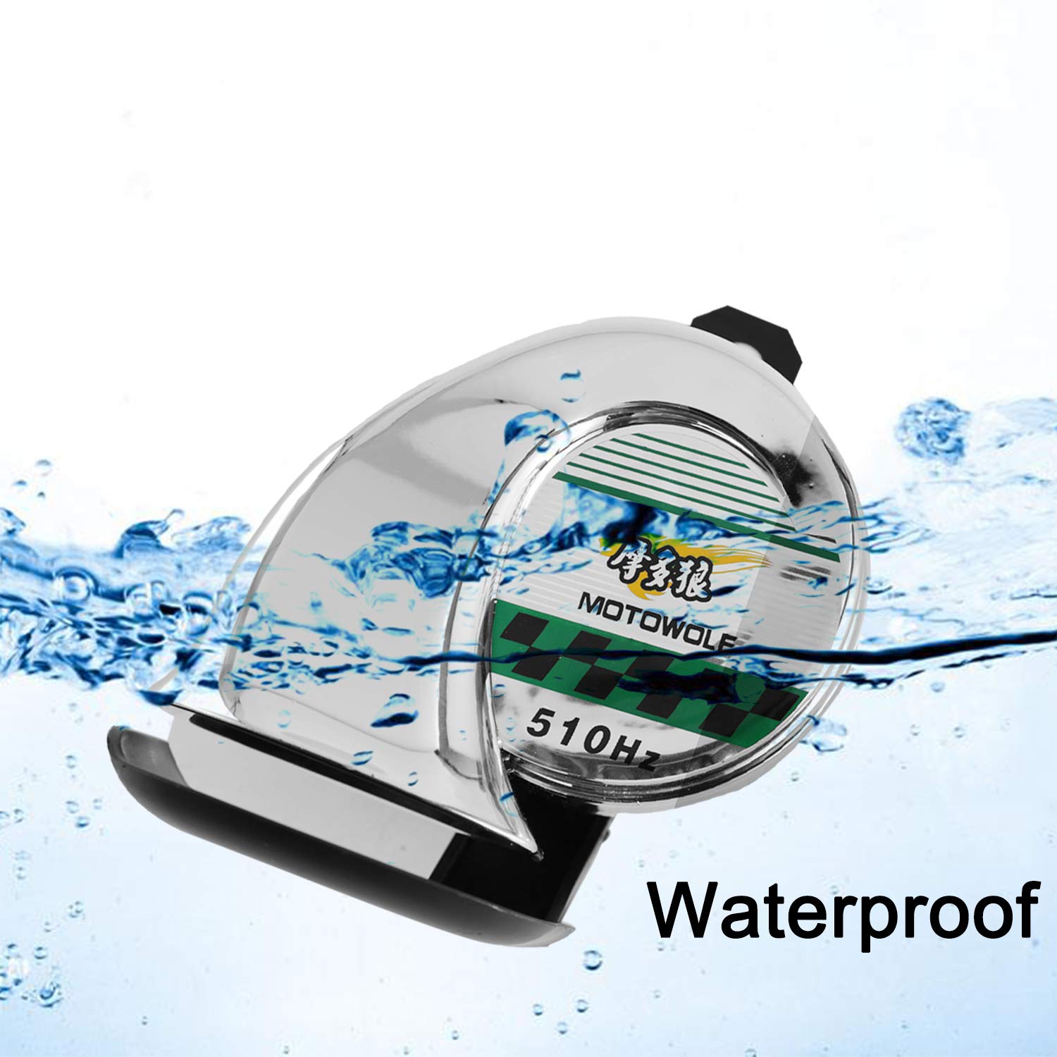 Air Horns for Trucks Cars Motorcycle Boat 12v Waterproof Alarm Siren Speaker 110dB
