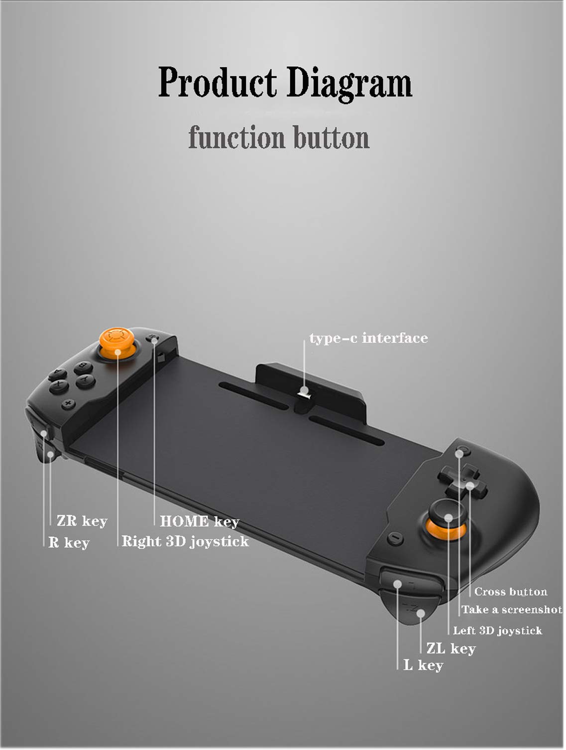 DOBE FOMIS ELECTRONICS TNS-19252 switch controller Plug and Play for N- Switch Charge and Play Games at Same time with six-axis Gyroscope Gravity Sensing Dual-Motor Vibration (19252)