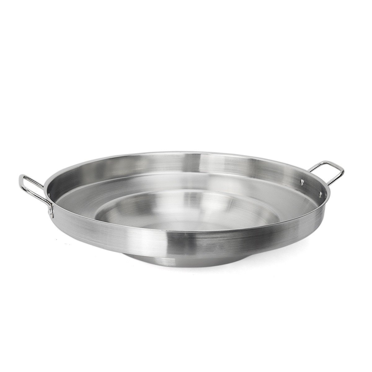 Comal - Professional Grade Stainless Steel - National Standard Products® (22" Concave Stainless Steel)