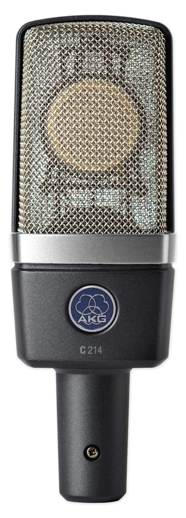 AKG C214 Professional Large-Diaphragm Studio Condenser Microphone Recording Mic Bundle with Pair Presonus Eris E3.5 3.5" Powered Studio Monitors Speakers w/Acoustic Tuning