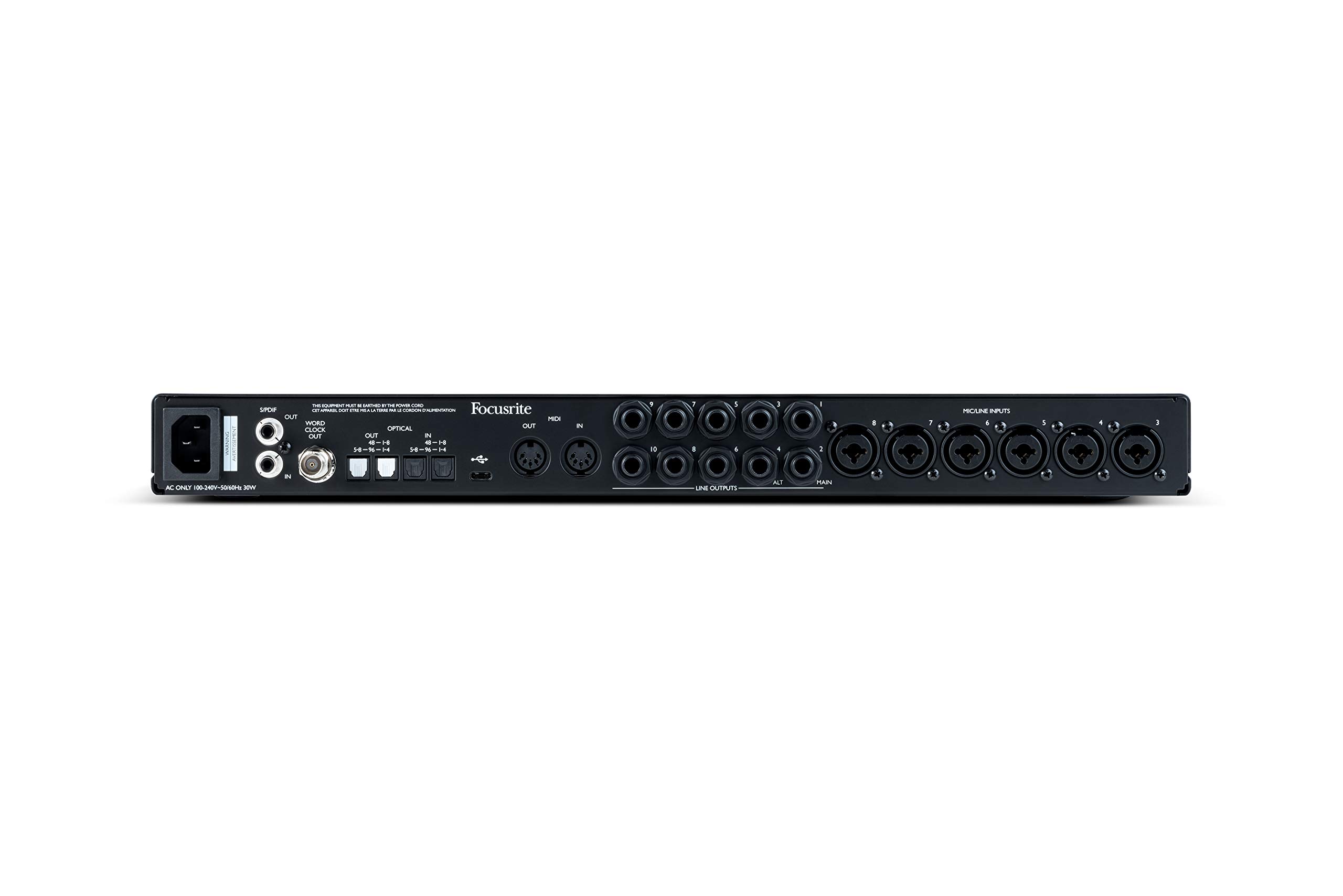 Focusrite Scarlett 18i20 (3rd Gen) USB Audio Interface plus Waves Musicians 2 Software Plugin Bundle