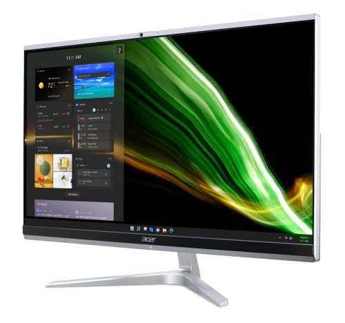 Acer Aspire C24-1650-UA92 AIO Desktop | 23.8" Full HD IPS Display | 11th Gen Intel Core i5-1135G7 | Intel Iris Xe Graphics | 8GB DDR4 | 512GB NVMe M.2 SSD | Wi-Fi 6 | Windows 11 Home