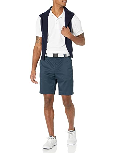 Amazon Essentials Men's Slim-Fit Stretch Golf Short, Navy, 32