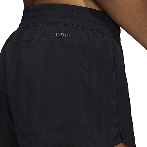adidas Women's Pacer 3-Stripes Woven Shorts, Black, XX-Large