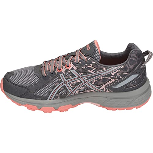 ASICS Women's Gel-Venture 6 Castlerock/Silver/Honeydew Running Shoe 10 M US