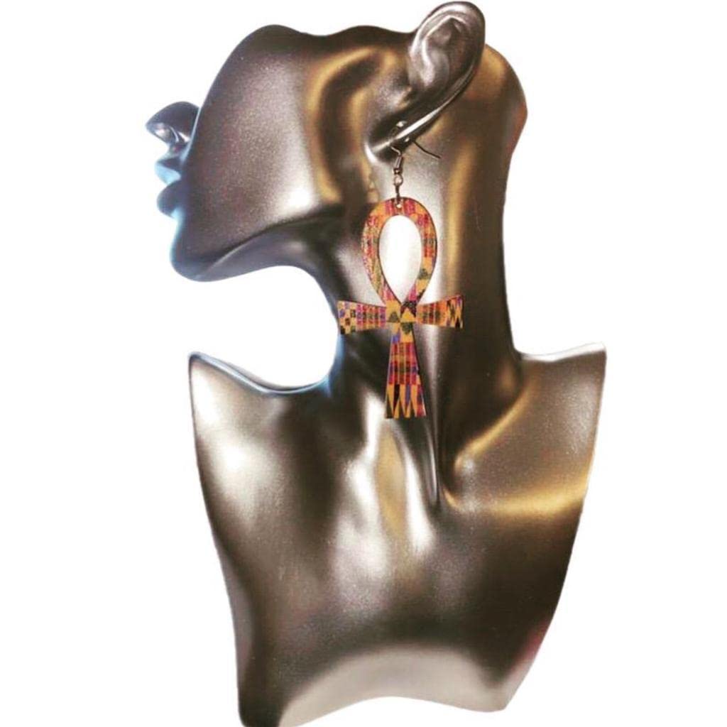 Ankh Earrings (Multi-Color)