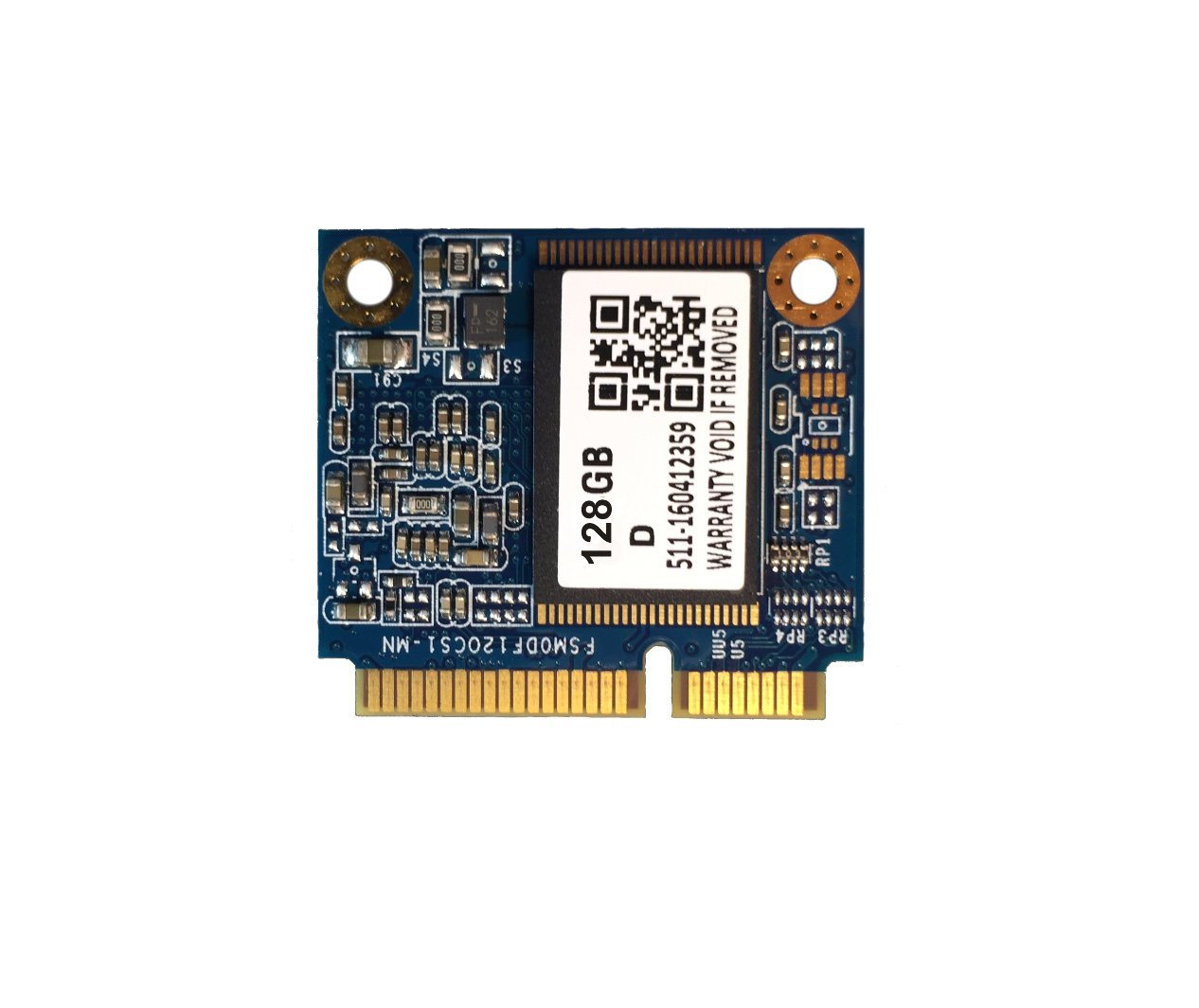 M-Factors Storage 128GB mSATA Mini (Half Size) SATAIII Made in Taiwan Final Test in USA