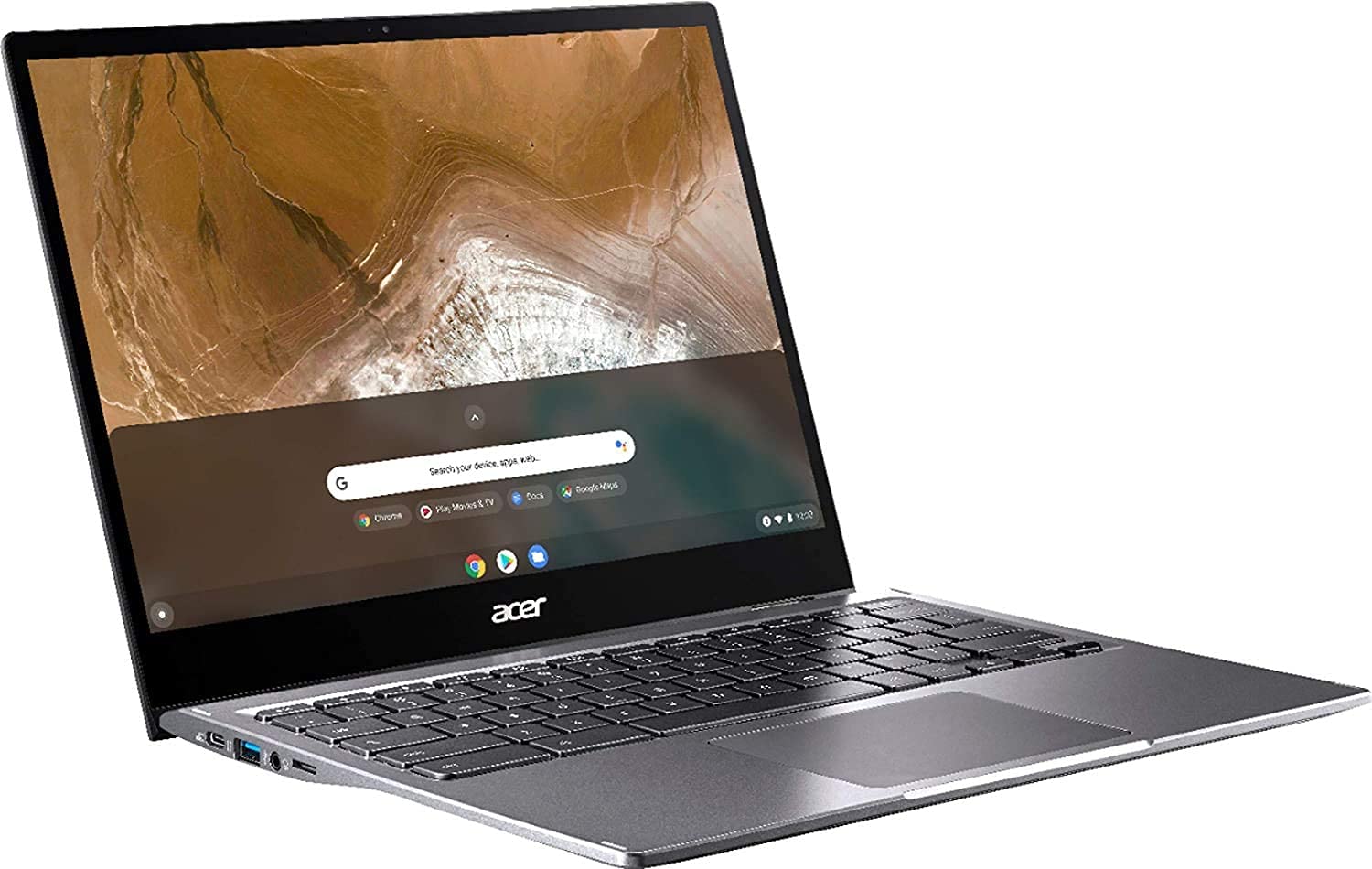 acer Chromebook Spin 713 Latest 2-in-1 Laptop, 13.5" 2K IPS Touchscreen, Intel Quad-Core i5-10210U (> i7-8550U) 8GB DDR4, 512GB SSD, Backlit KB USB-C Chrome OS + TWE 32GB Micro SD Card