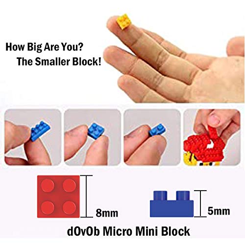 dOvOb Micro Mini Blocks Taj Mahal Building and Architecture Model Set,(4000Pieces) Toys Gifts for Kid and Adult