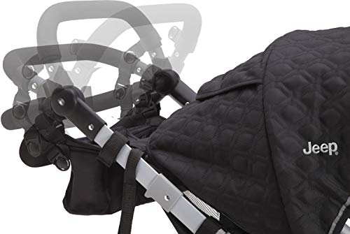 Jeep Cross-Country Sport Plus Jogging Stroller by Delta Children, Charcoal Galaxy