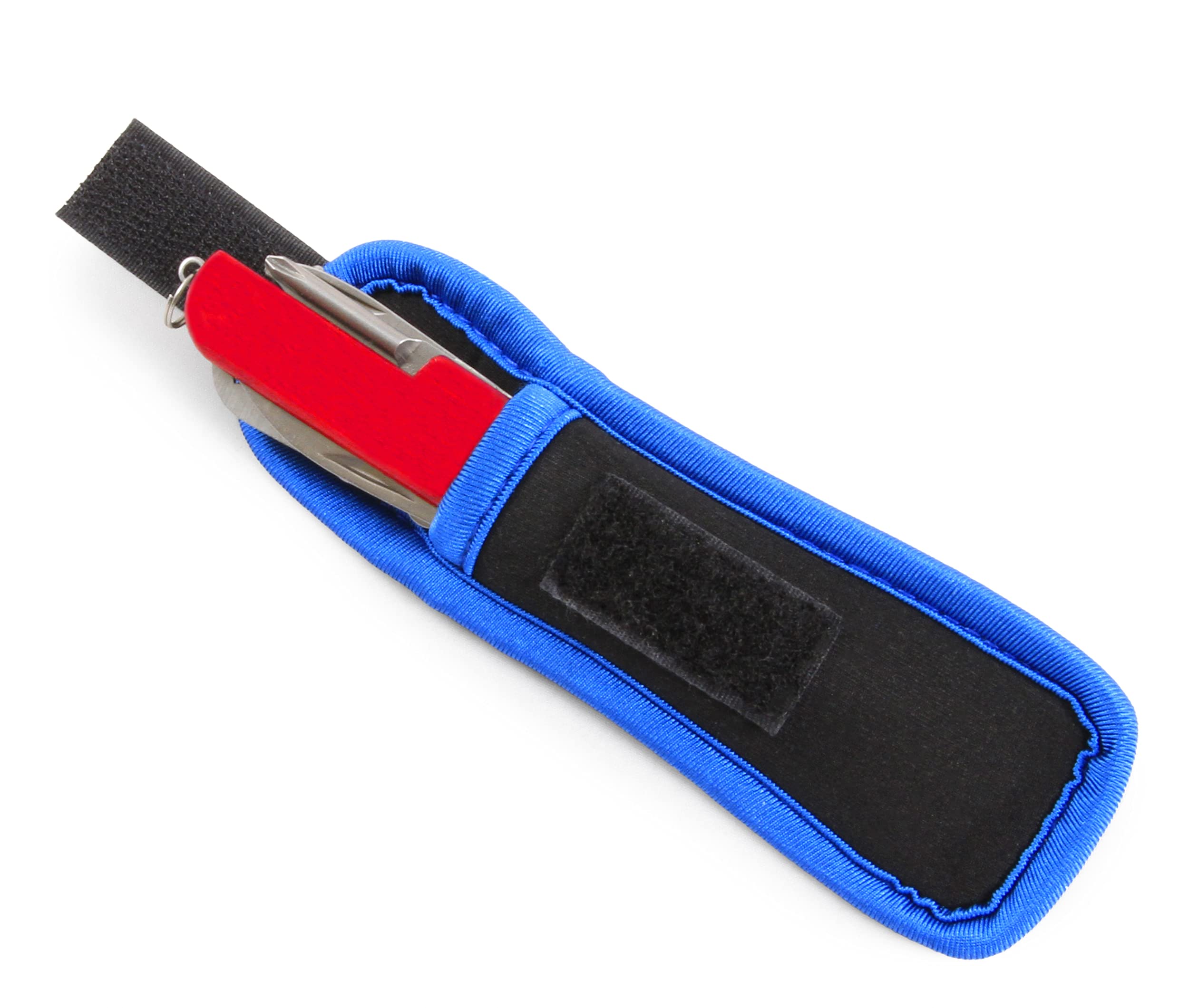 CASEMATIX Clip on Pocket Knife Pouch Compatible with Swiss Army Knives Under 4 inches such asSwiss Army Knife Classic sd, Tinker, Huntsman, Camper 2, Nail Clip 580 and More