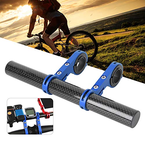 Aluminum Alloy Multi‑function Extension Bracket Durable for MTB for Road Bike for Adult Bikes for Folding Bike(blue)