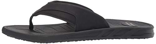 Amazon Essentials Men's Flip Flop Sandal, Black, 10