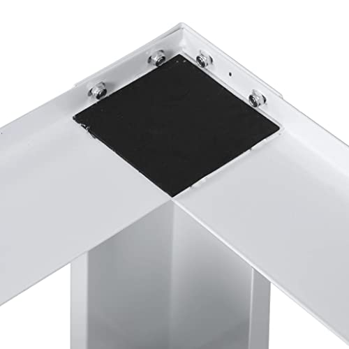 Aisifx Double Washing and Drying Machine Pedestal White