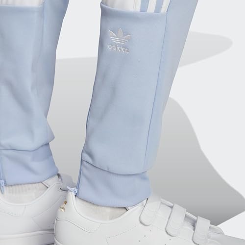 adidas Originals Men's Adicolor Challenger Pants, Blue Dawn, Medium
