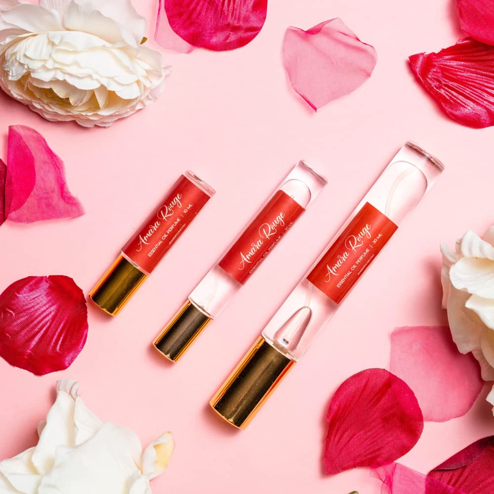 Amara Rouge Essential Oil Perfume - Inspired by Baccarat Rouge 540, 10ml Spray