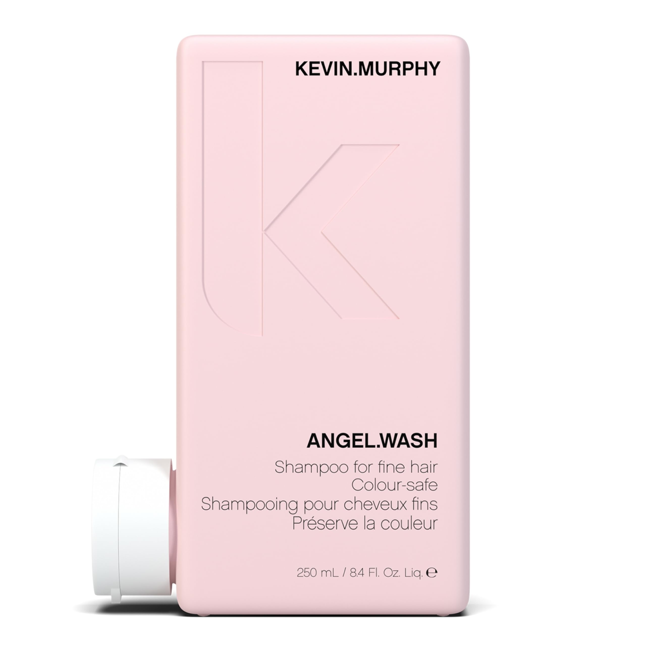 KEVIN.MURPHY ANGEL.WASH - Restorative Shampoo - For Fine Coloured Hair - Colour-Safe Shampoo - With Vitamins & Antioxidants - Sulphate & Paraben Free - 250 mL / 8.4 fl oz