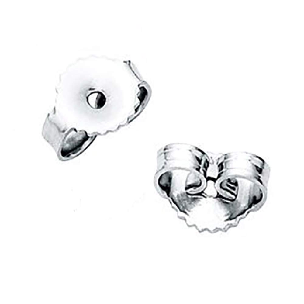 925 Sterling Silver Tear Drop Pear Shape Simulated Sapphire CZ Stud Earrings 4.00 C.T.W