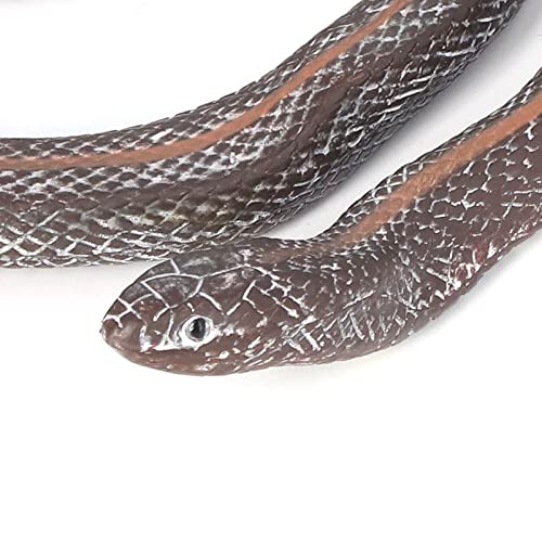 Airshi Fake Snake Toy, Funny Simulated 31.5 Inch Lifelike Snake Model for Theme Party