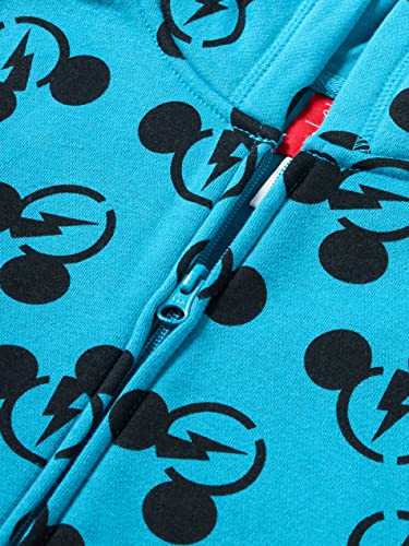 Amazon Essentials Disney | Marvel | Star Wars Toddler Boys' Fleece Zip-Up Hoodie Sweatshirts (Previously Spotted Zebra), Marvel Spider-man, 3T