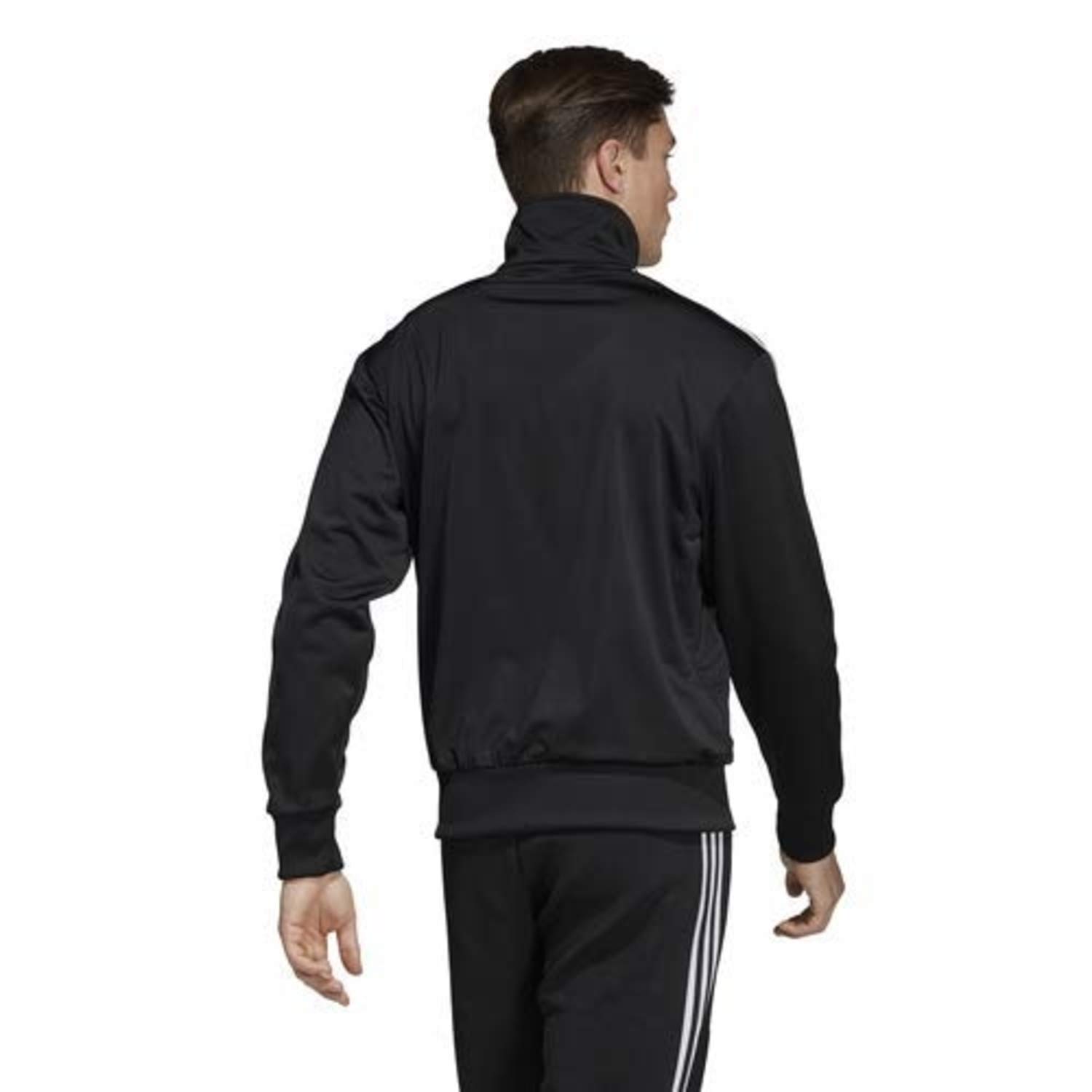 adidas Originals Men's Firebird Track Top, Black, M