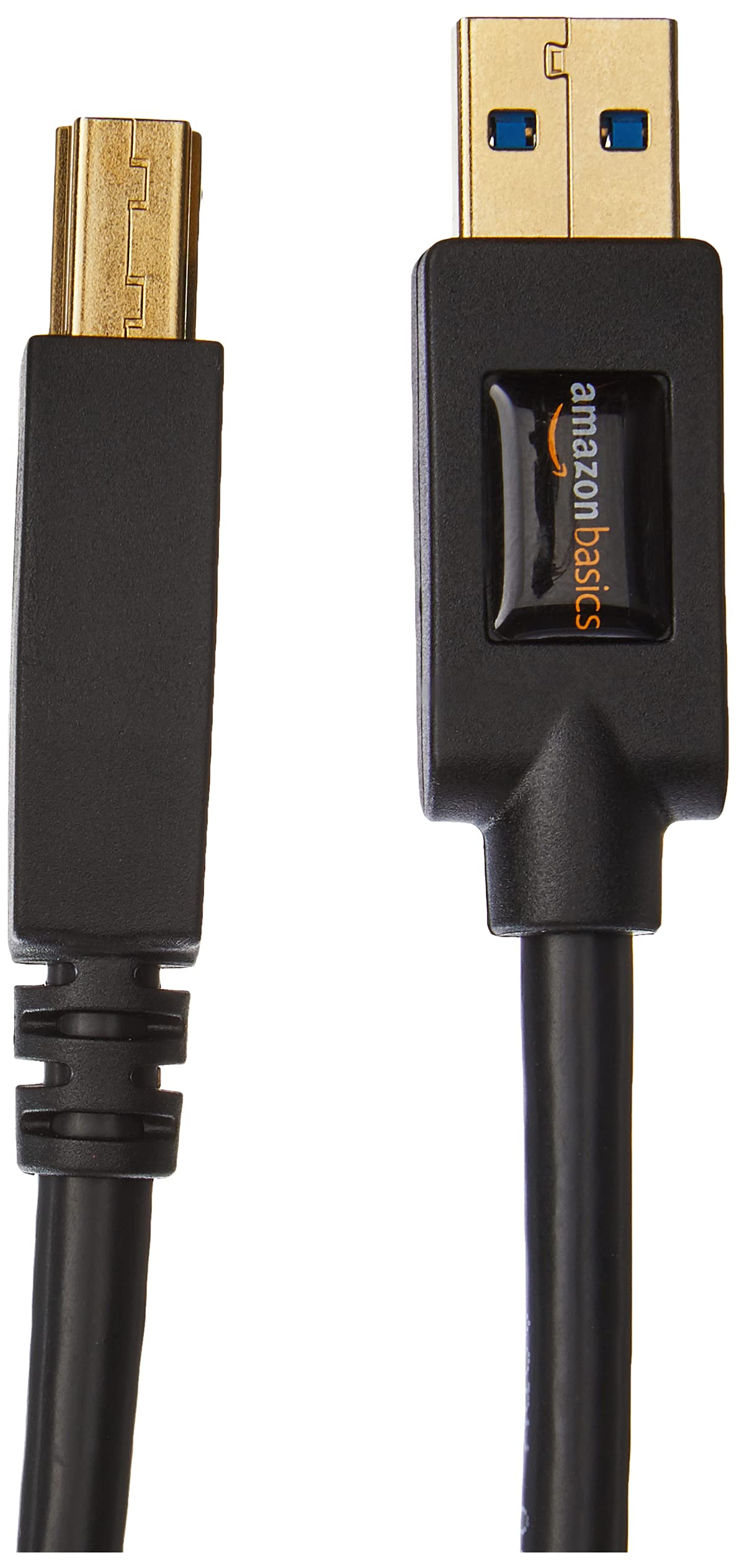 Amazon Basics USB 3.0 Cable - A-Male to B-Male - 3 Feet (0.9 Meters), 10-Pack