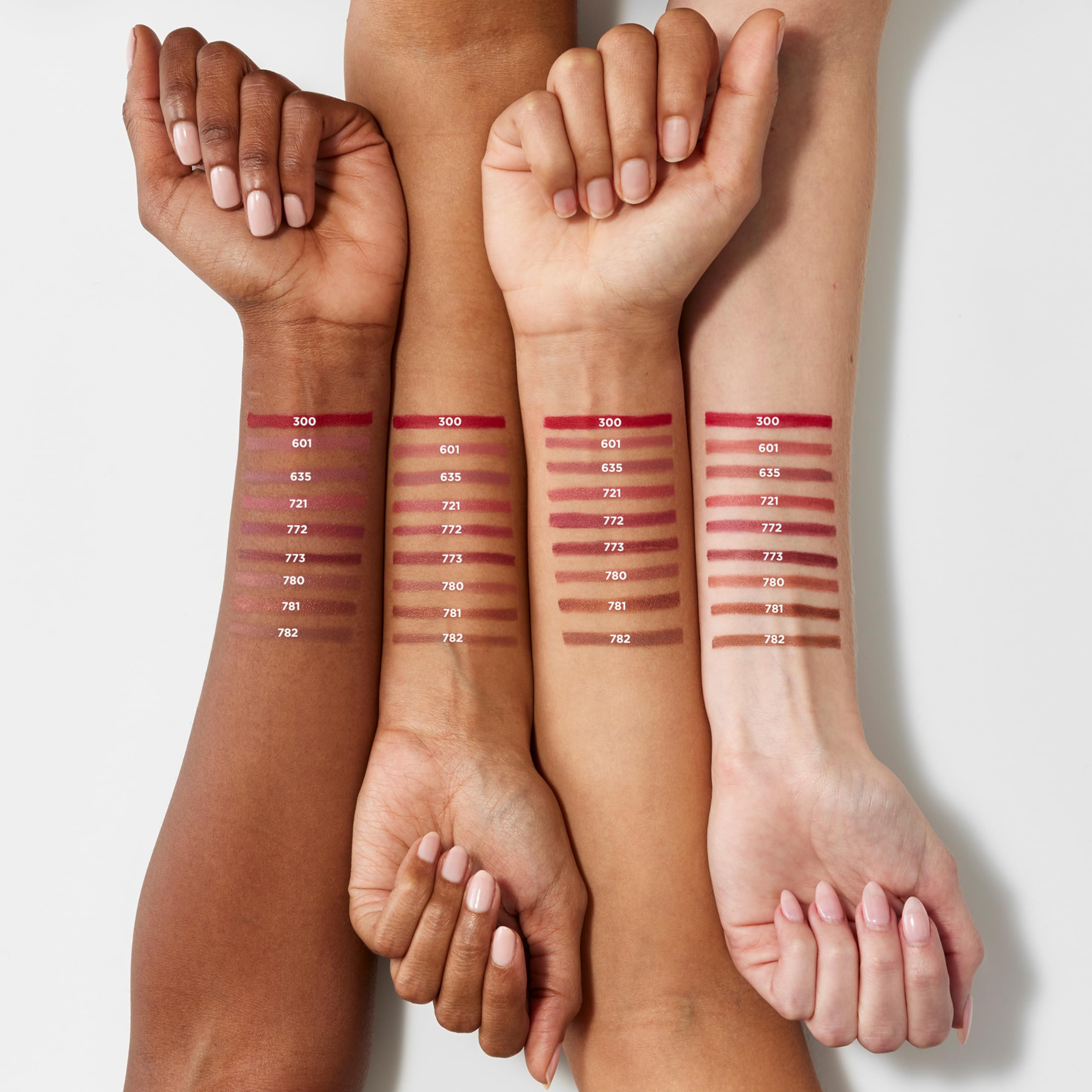 L’Oréal Paris Colour Riche Lip Liner Pencil, Creamy Lip Liner with Omega 3 and Vitamin E, 783 More Chocolate (Brown)