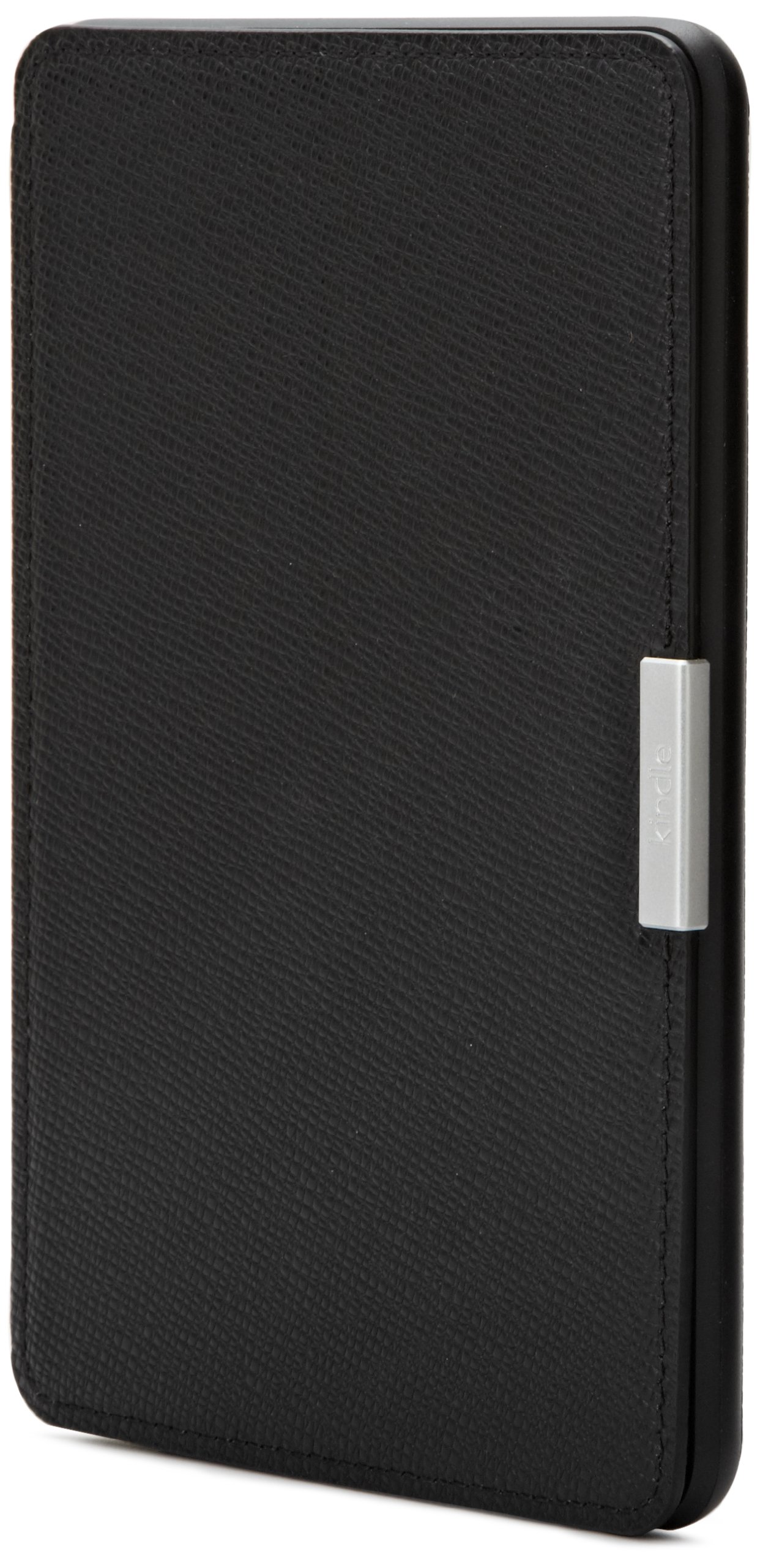 Amazon Kindle Paperwhite Leather Case, Onyx Black - fits all Paperwhite generations prior to 2018 (Will not fit All-new Paperwhite 10th generation)