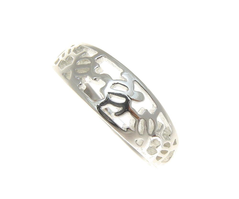 Arthur's Jewelry Sterling silver 925 Hawaiian 5 cut out honu sea turtle ring size 7