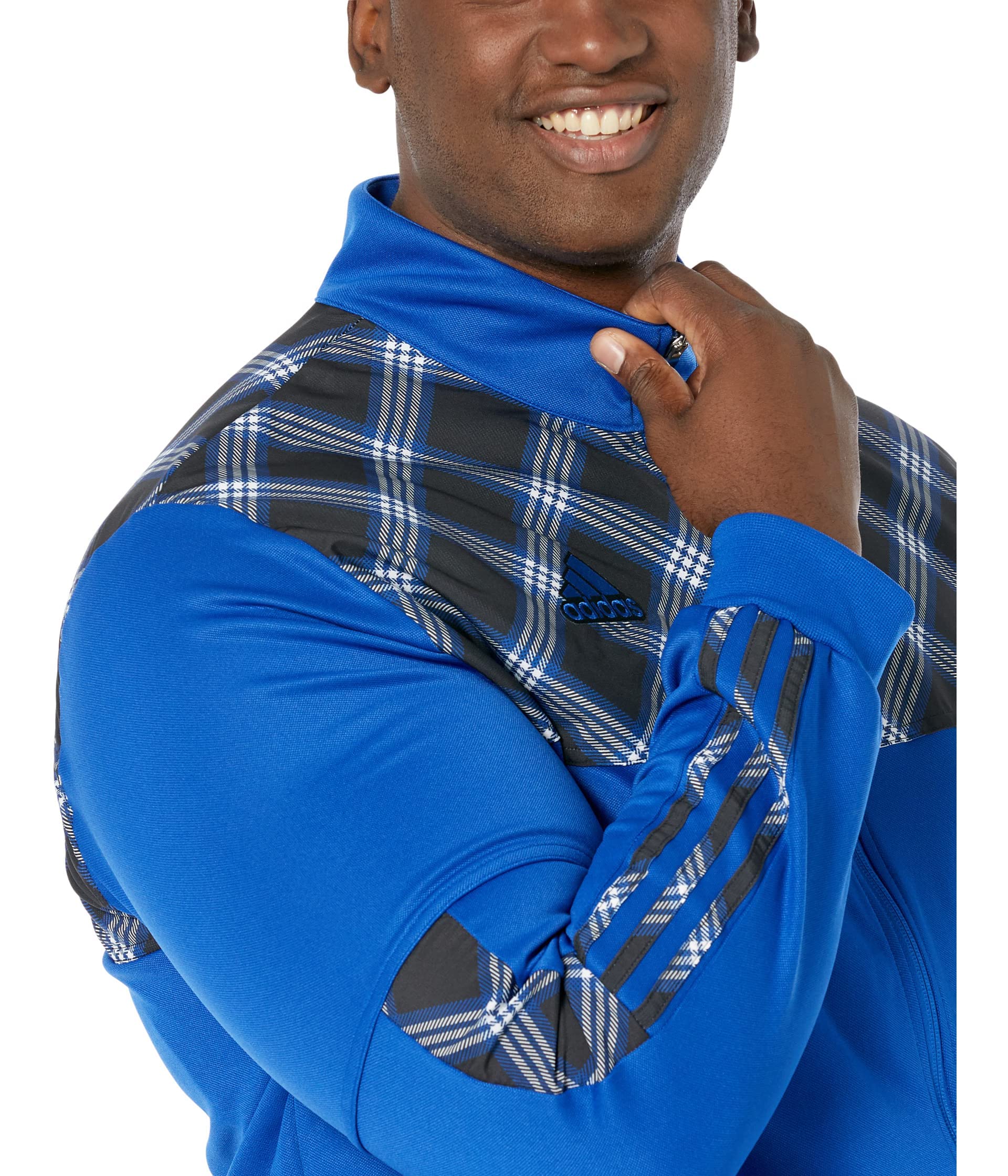 adidas Men's Standard Tiro Track Jacket, Team Royal Blue/Black, Medium