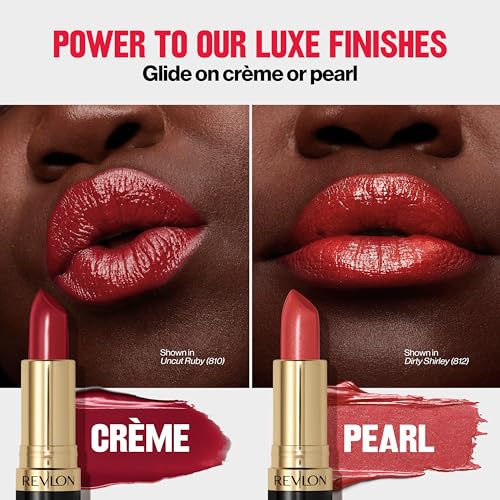 Revlon Super Lustrous Lipstick, Creamy Formula For Soft, Fuller-Looking Lips, Moisturized Feel, 463 Sassy Mauve, 0.15 oz