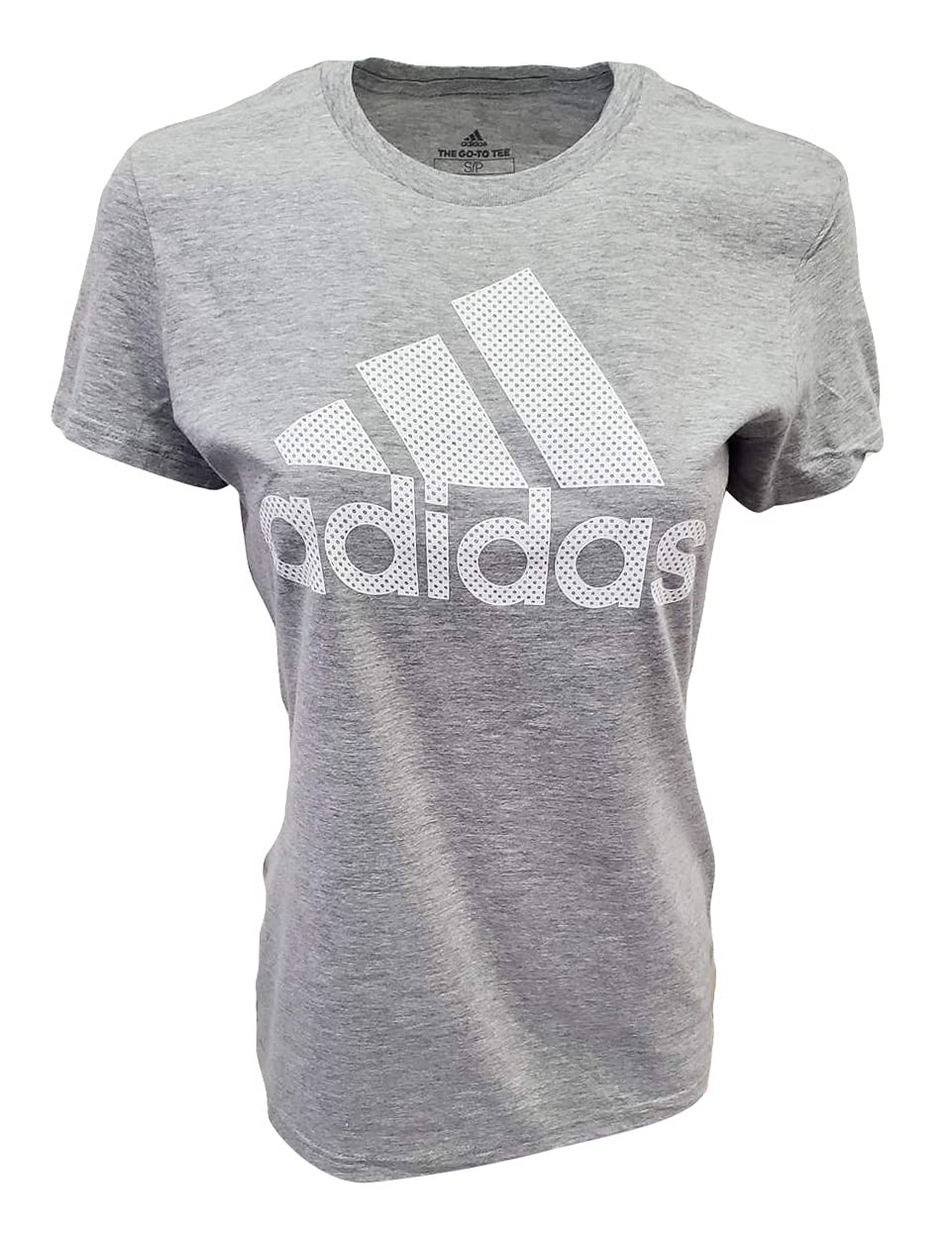 adidas womens Go-To Tee Medium Grey Heather X-Small