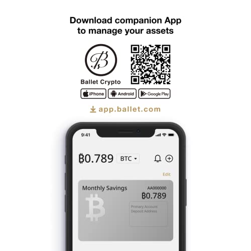 Ballet Real Bitcoin 2022 Merry Christmas (5 Pack) - The Easiest Crypto Cold Storage Card - Cryptocurrency Hardware Wallet, Managing Your Crypto Assets, NFTS, Coins
