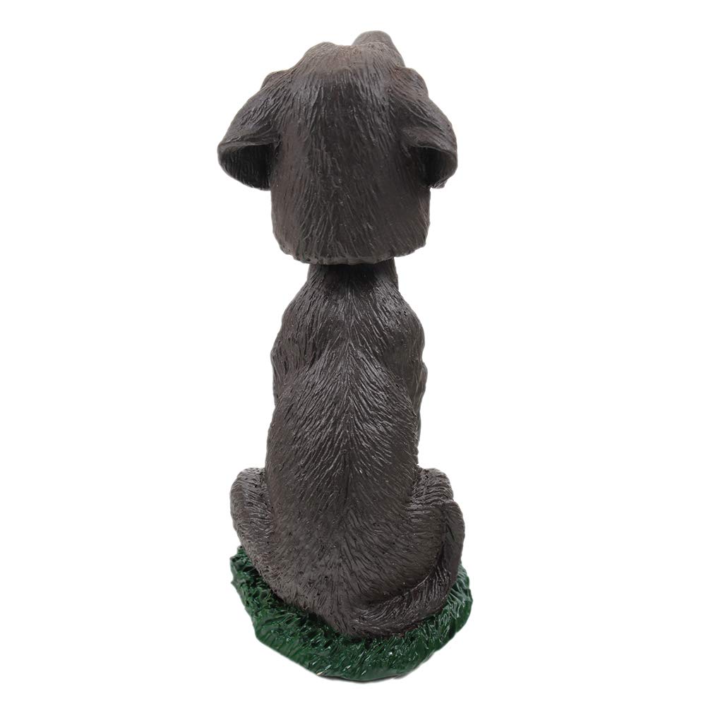 Animal Den Chocolate Lab Dog Bobblehead Figure for Car Dash Desk Fun Accessory