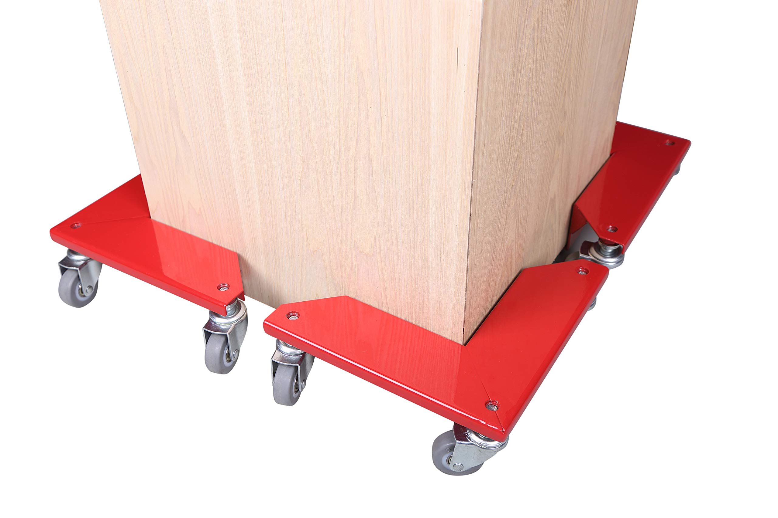 Amarite Desk and Cabinet Corner Mover Dolly, with 1320lbs Capacity(Set of 4)