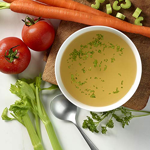 Amazon Brand - Happy Belly Vegetable Broth, Ready to Serve, 2 pound (Pack of 1)