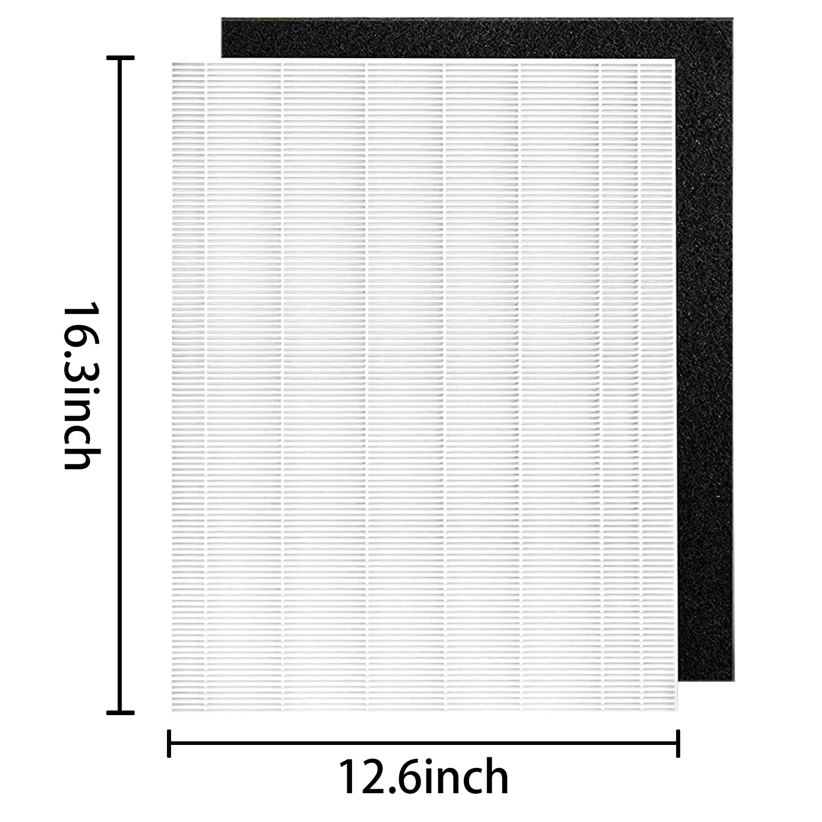 B-Life Winix Filiter A 115115 Replacement, Compatible with Winix C535 C909, 5300 C535 115115 WAC5300 WAC6300 6300, 5300-2, 6300-2