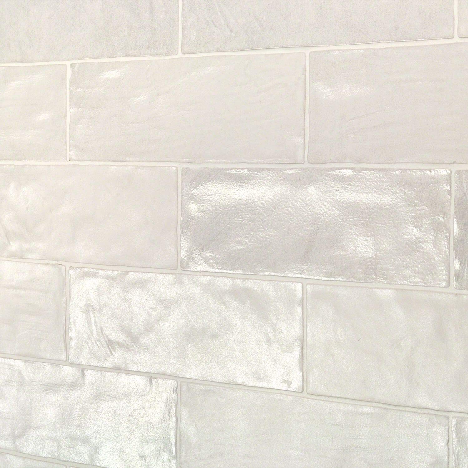 Amagansett White 2 in. x 8 in. Satin Ceramic Wall Tile (38 Pieces 5.38 Sq. Ft. / Box)