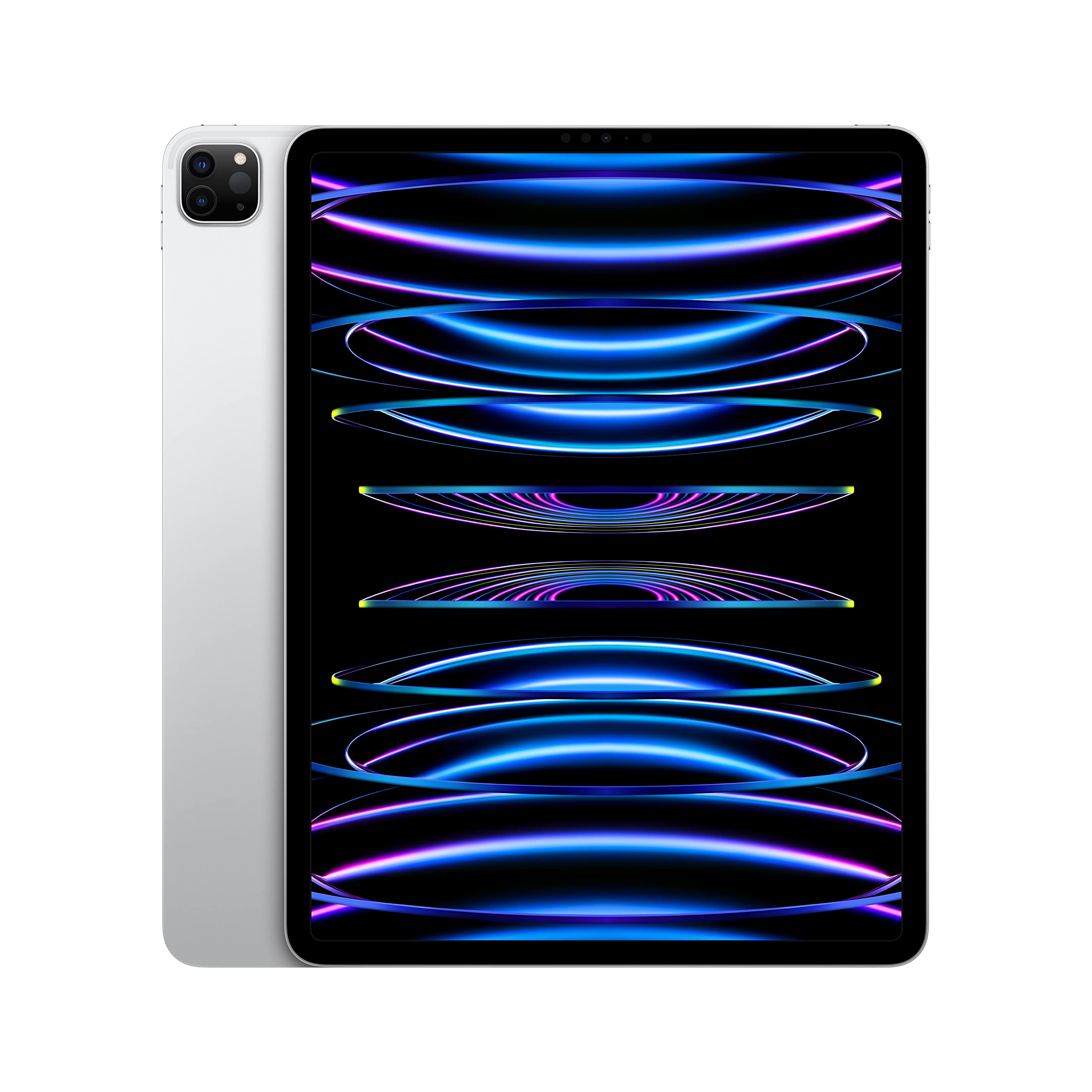 Apple iPad Pro 12.9-inch (6th generation): with M2 chip, Liquid Retina XDR display, 2TB, Wi-Fi 6E, 12MP front/12MP and 10MP back cameras, Face ID, all-day battery life – Silver