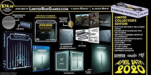 Edición limitada #337: Star Wars Jedi Knight: Jedi Academy Premium Edition (PS4)